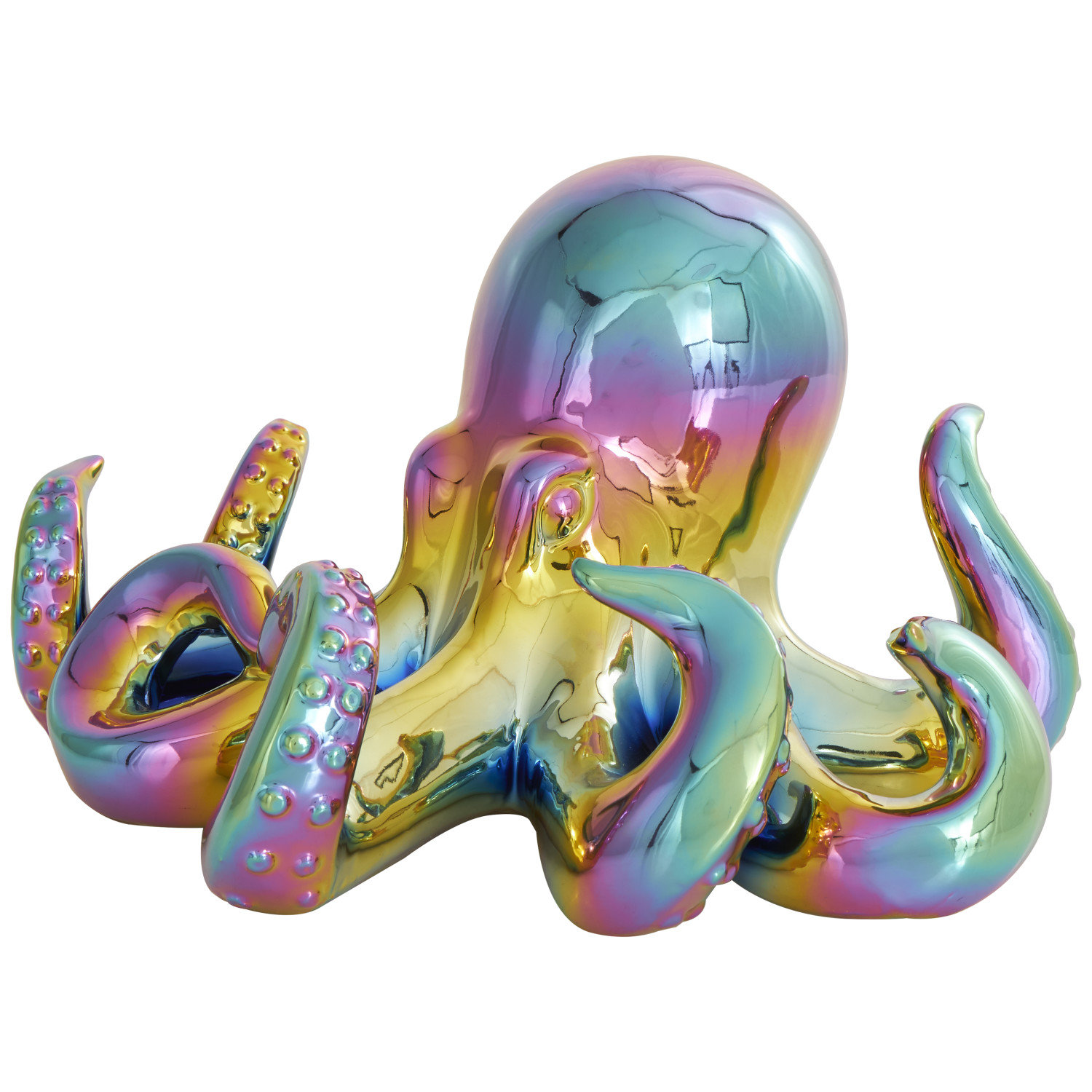 Rosecliff Heights Brosch Ceramic Octopus Decorative Multi Colored ...
