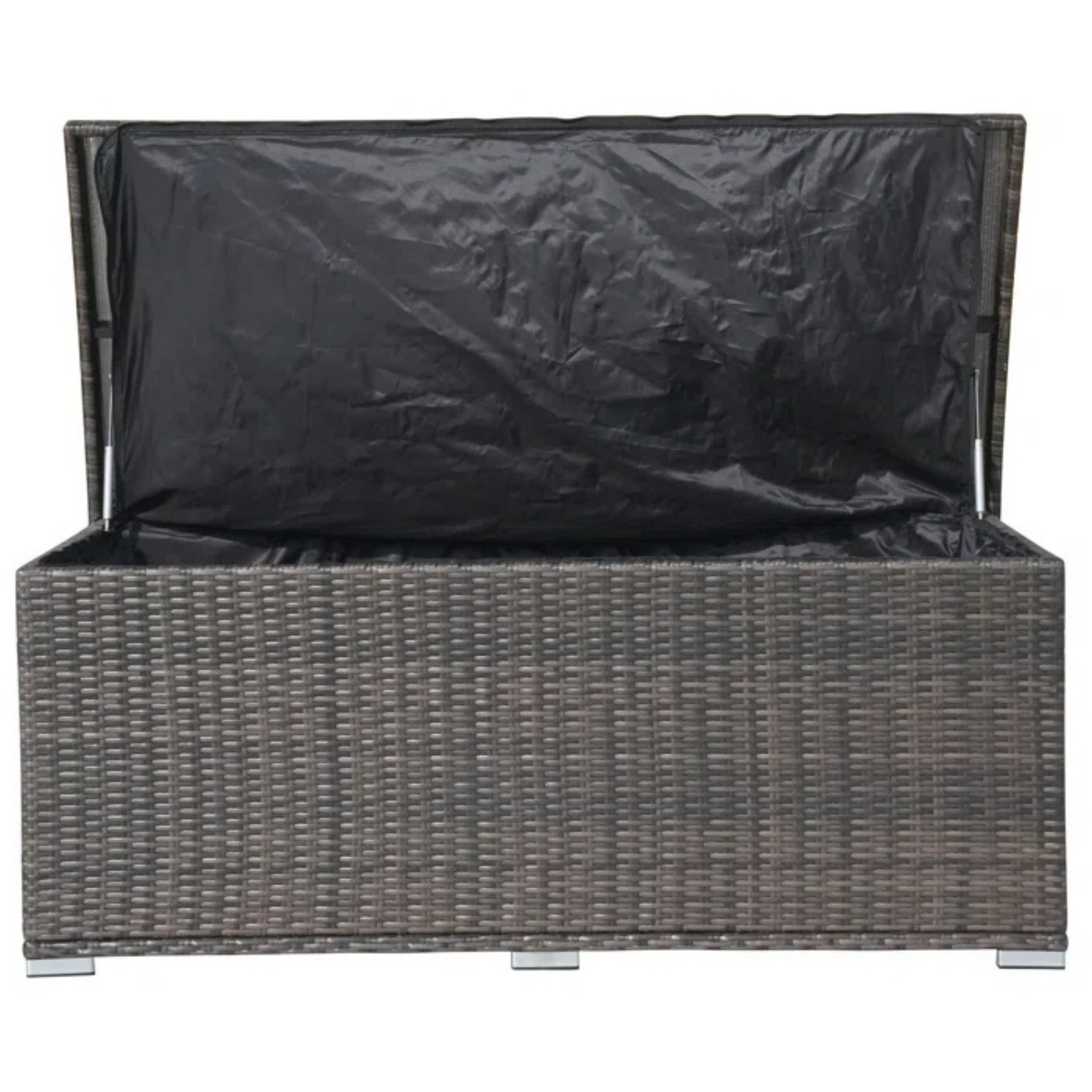 Moda Furnishings Water Resistant Metal Lockable Deck Box | Wayfair