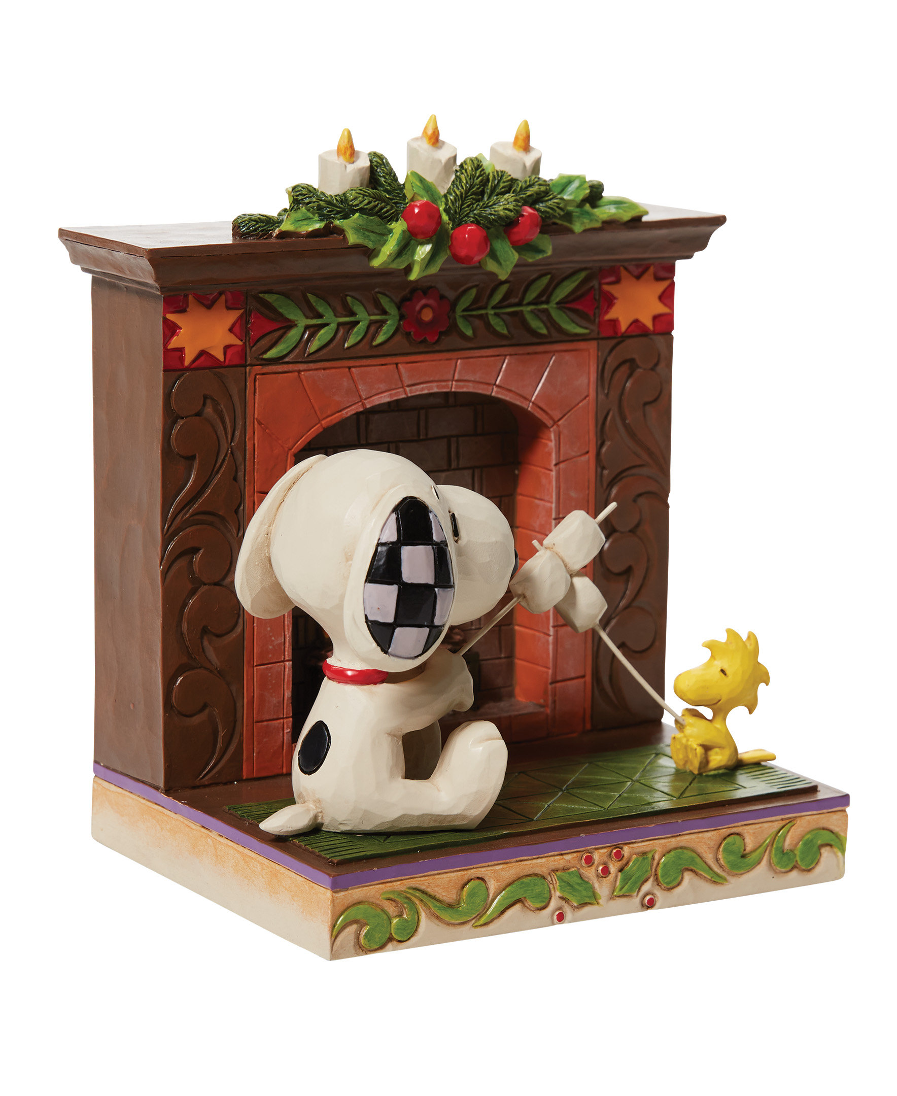 Jim Shore Figurine Peanuts par Jim Shore Snoopy & Woodstock - Wayfair ...