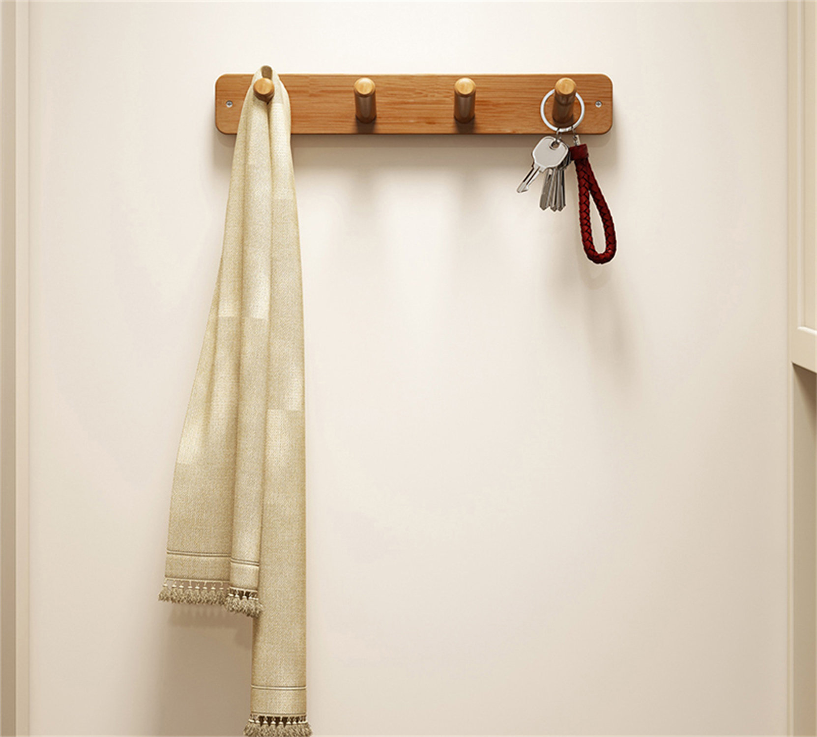 Latitude Run® Wall Mounted Clothes Hanger | Wayfair