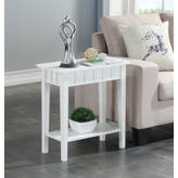 Breakwater Bay Grimball 71" Console Table with 2 Drawers, Long Sofa ...
