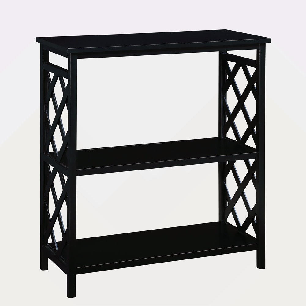 Ebern Designs Console Table 3-Tier With Storage Shelves,Open Bookshelf ...