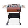KICK Foosball Tables KICK Monarch 48" Brown Folding Foosball Table ...