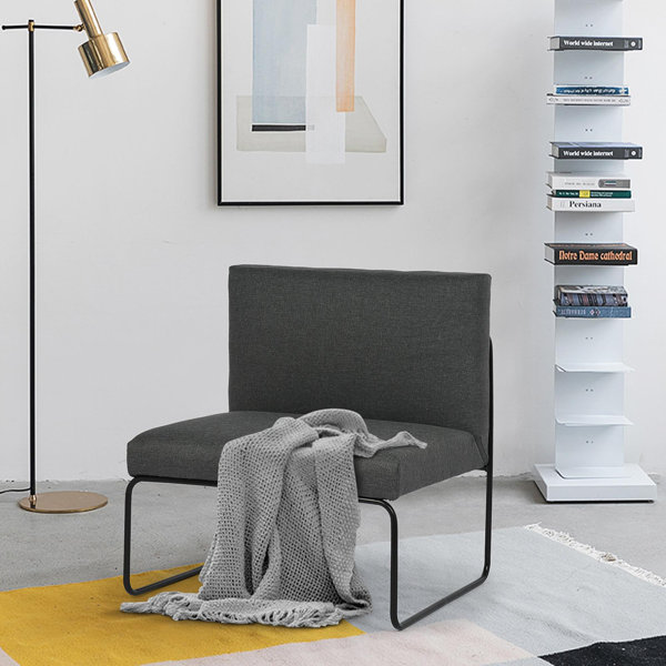 Ebern Designs Caraviello 28'' Armless Slipcovered Sofa - Wayfair Canada