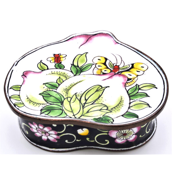 World Menagerie Orcon Hand Made Enamel Box | Wayfair