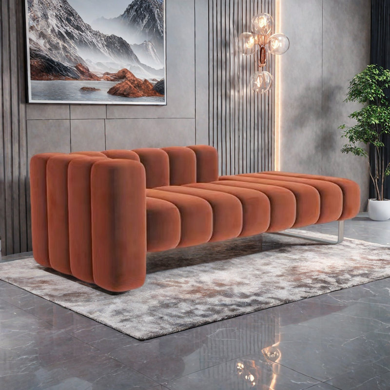 Everly Quinn Modern Left - hand Facing Indoor Chaise Lounge | Wayfair