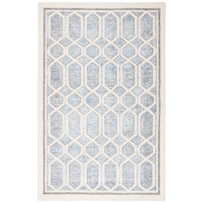 Sand & Stable Monhegan Hand Tufted Geometric Rug & Reviews | Wayfair