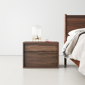 AllModern Nantucket Two Drawers Nightstand & Reviews | Wayfair