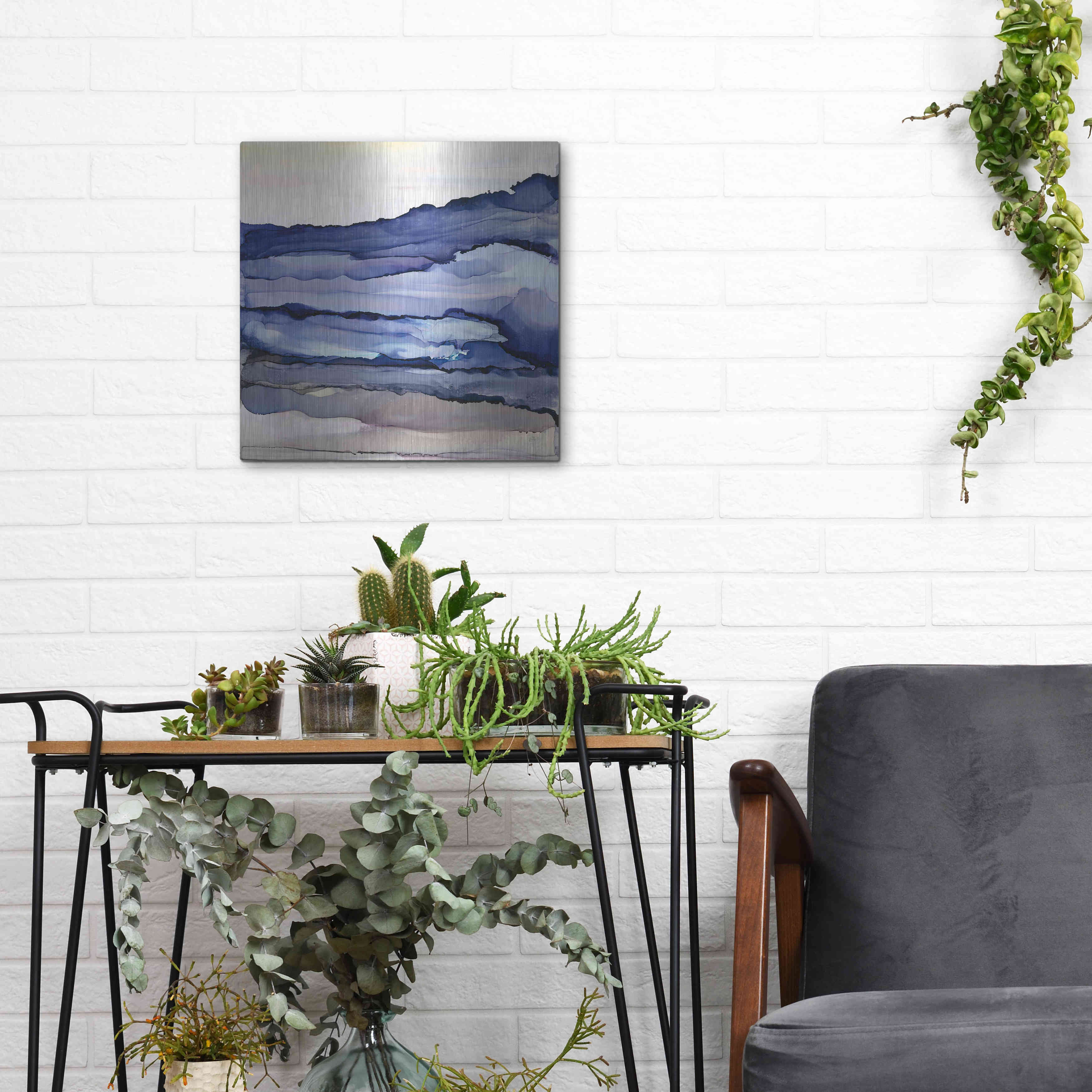 George Oliver " Bluescape III " by Chris Paschke | Wayfair