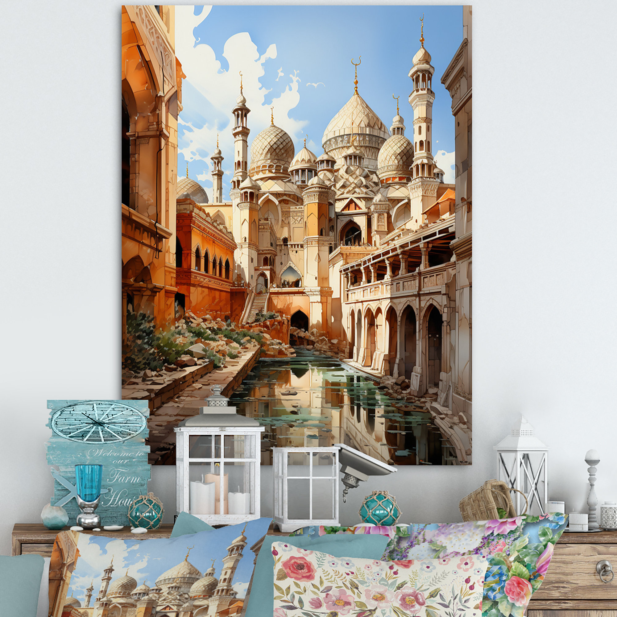 Latitude Run® Hottenrott Islam Art Islamic Architecture I - Islam Wall ...