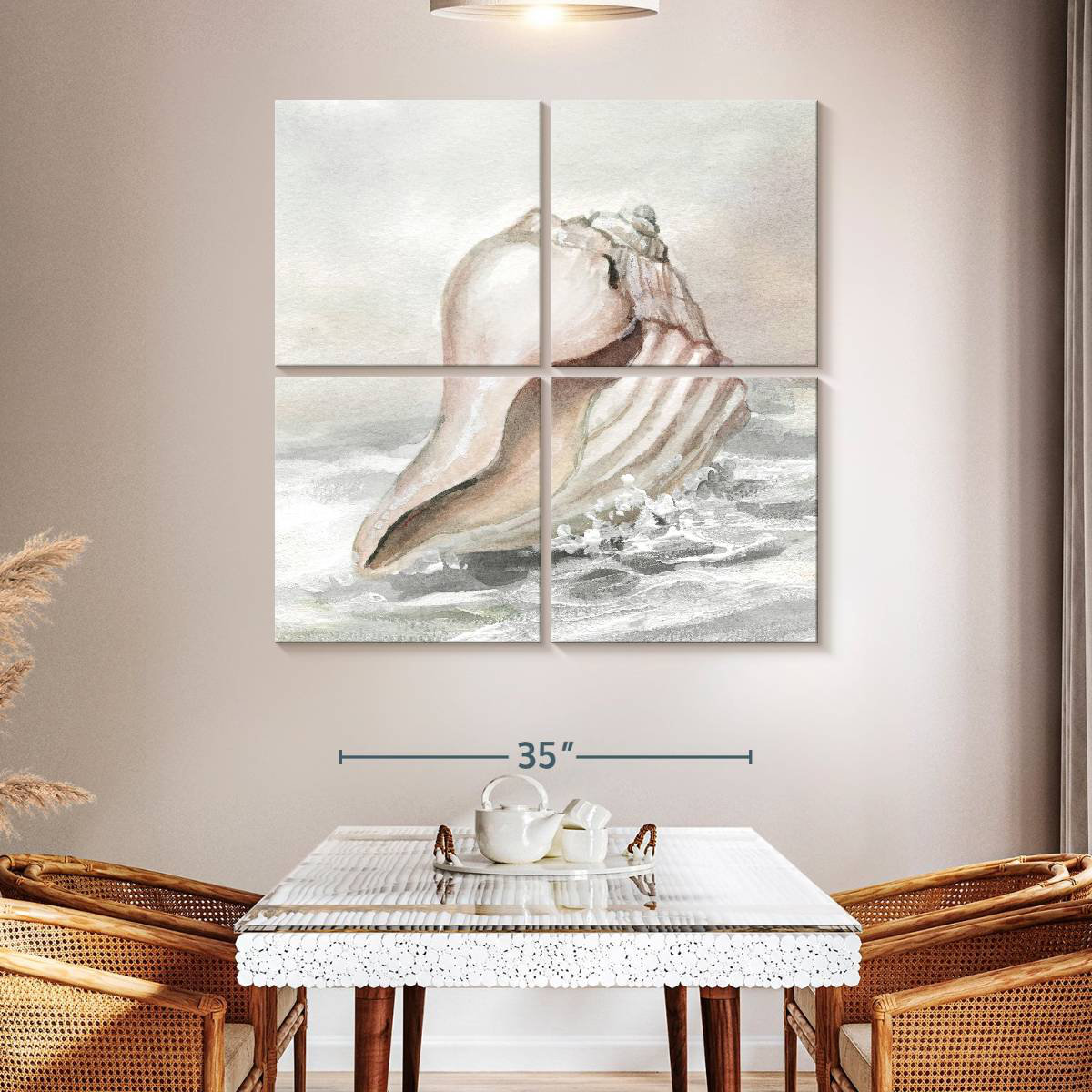 Breakwater Bay Aletra Shell Washed Ashore II | Wayfair