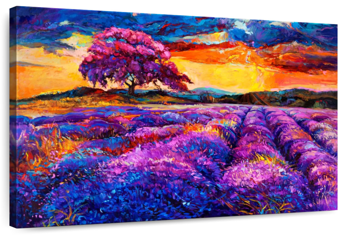 Ophelia & Co. Lavender Field | Wayfair