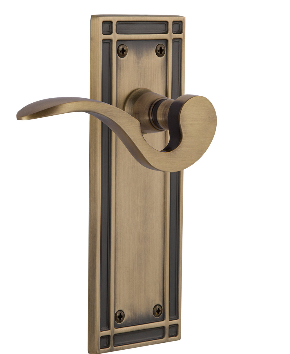 Nostalgic Warehouse Mission Plate Single Dummy with Manor Lever | Wayfair
