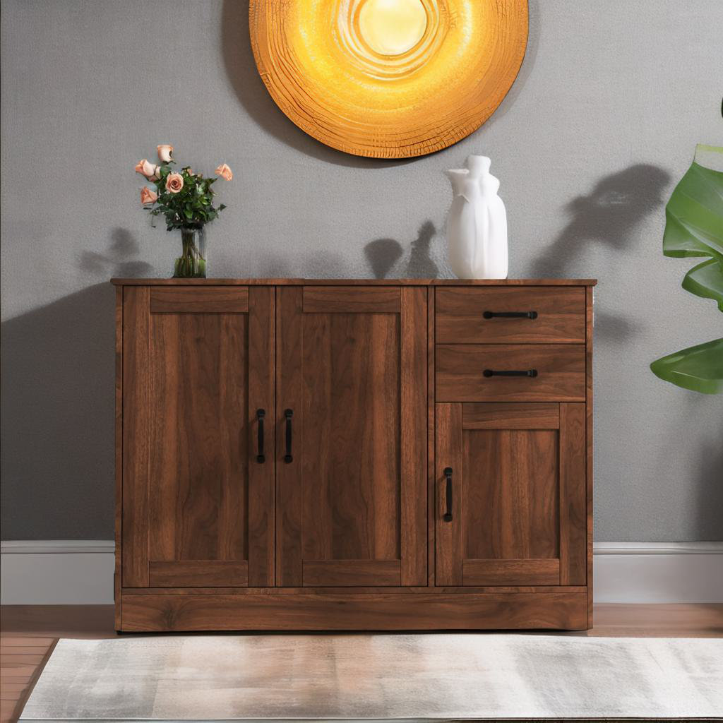 Ebern Designs Modern Wood Storage Cabinet | Wayfair