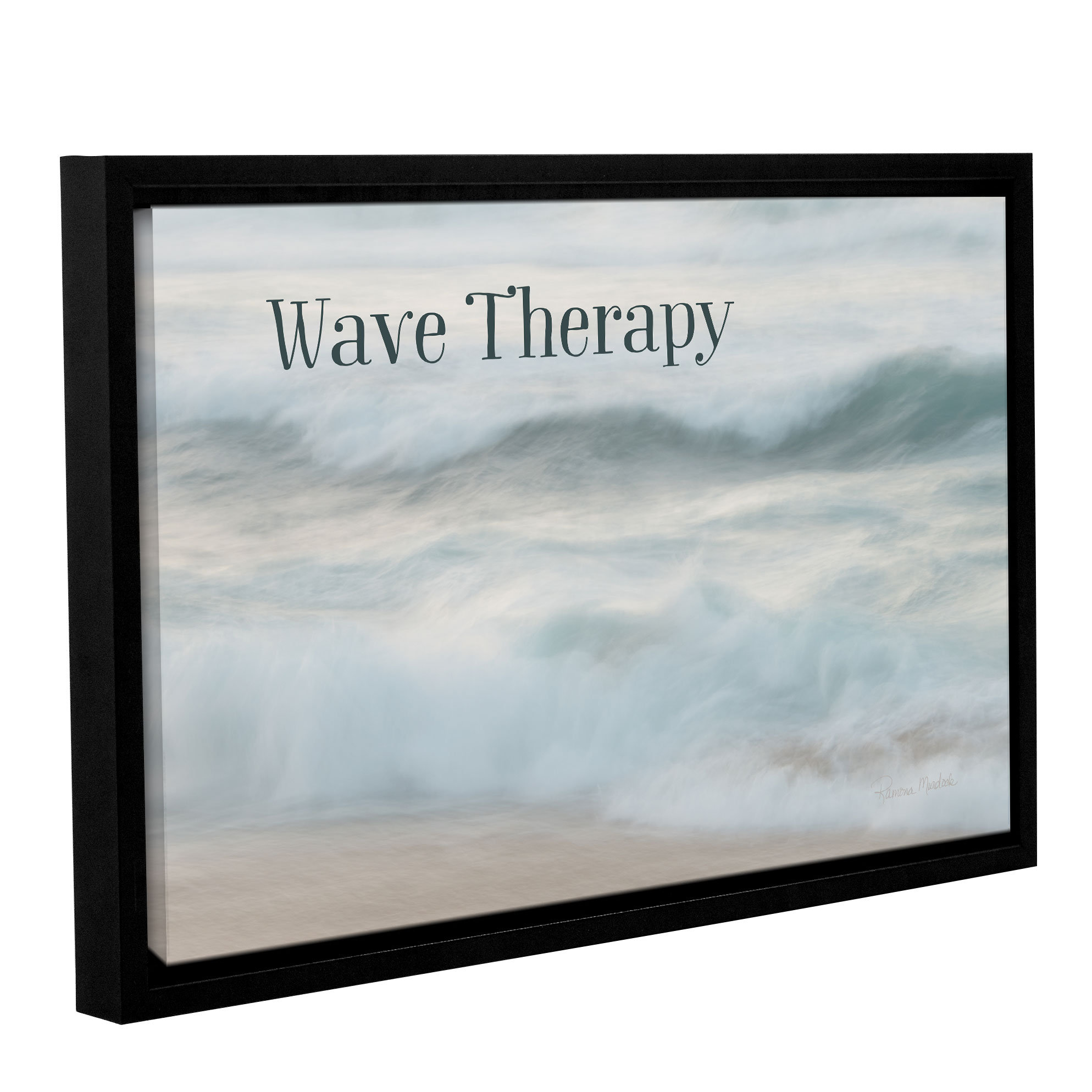Highland Dunes " Wave Therapy " by Ramona Murdock | Wayfair