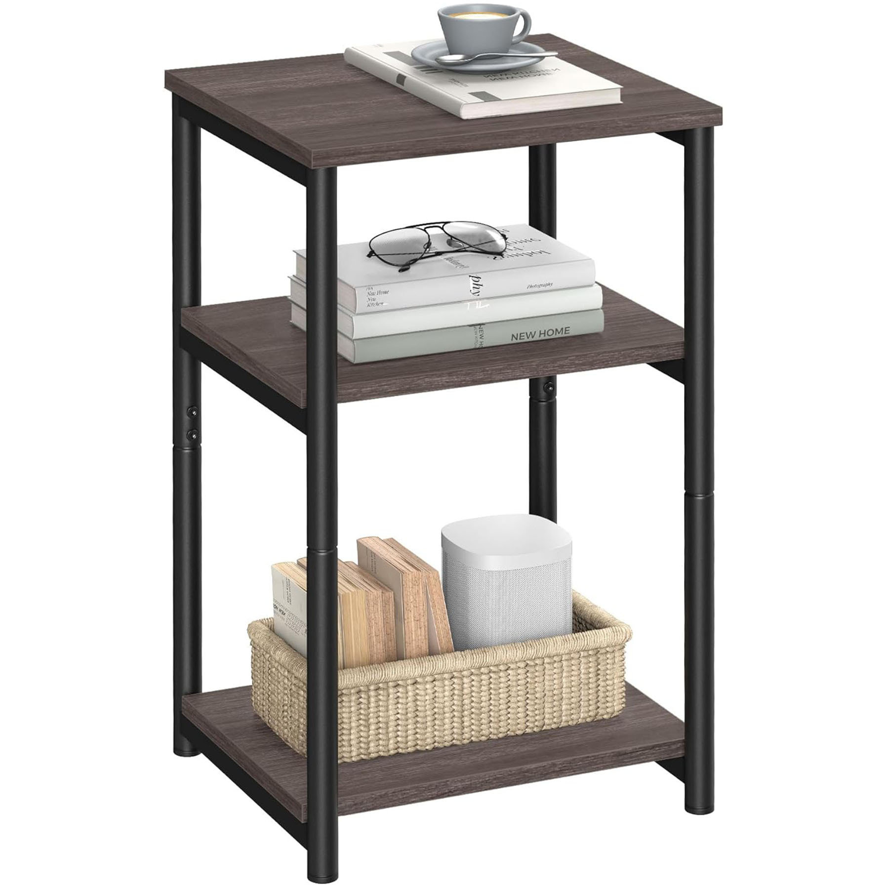 17 Stories 3-Level End Table / Side Table / Bedside Table | Wayfair