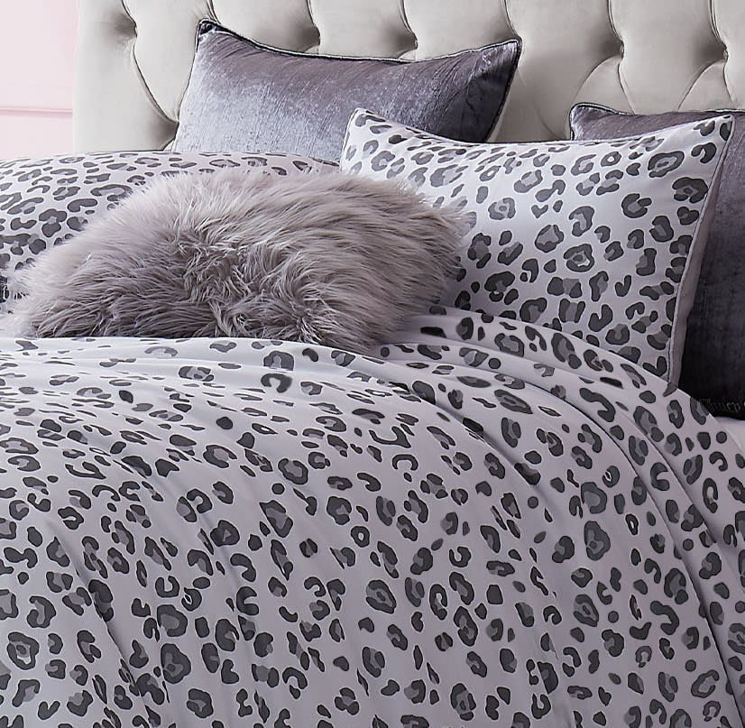 Juicy Couture Pearl Leopard Comforter & Shams Bedding Sets & Reviews ...