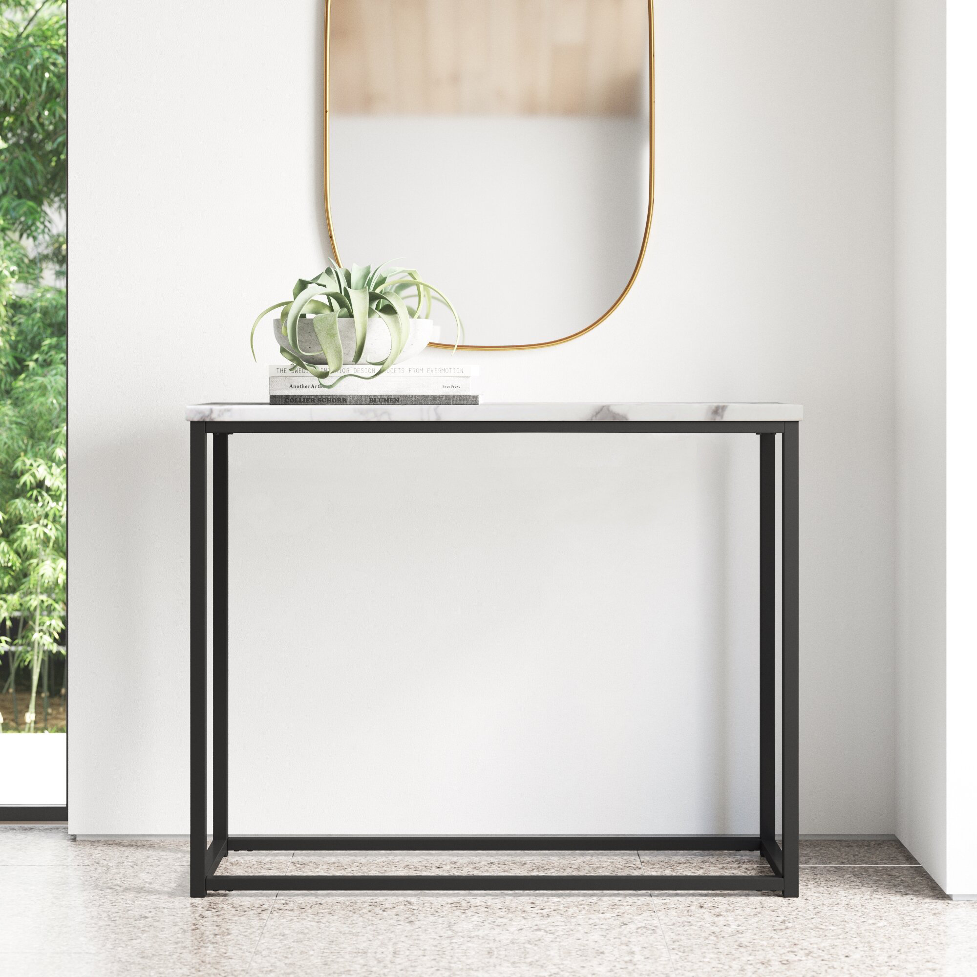 Latitude Run® Alazae 39.4" Console Table & Reviews | Wayfair