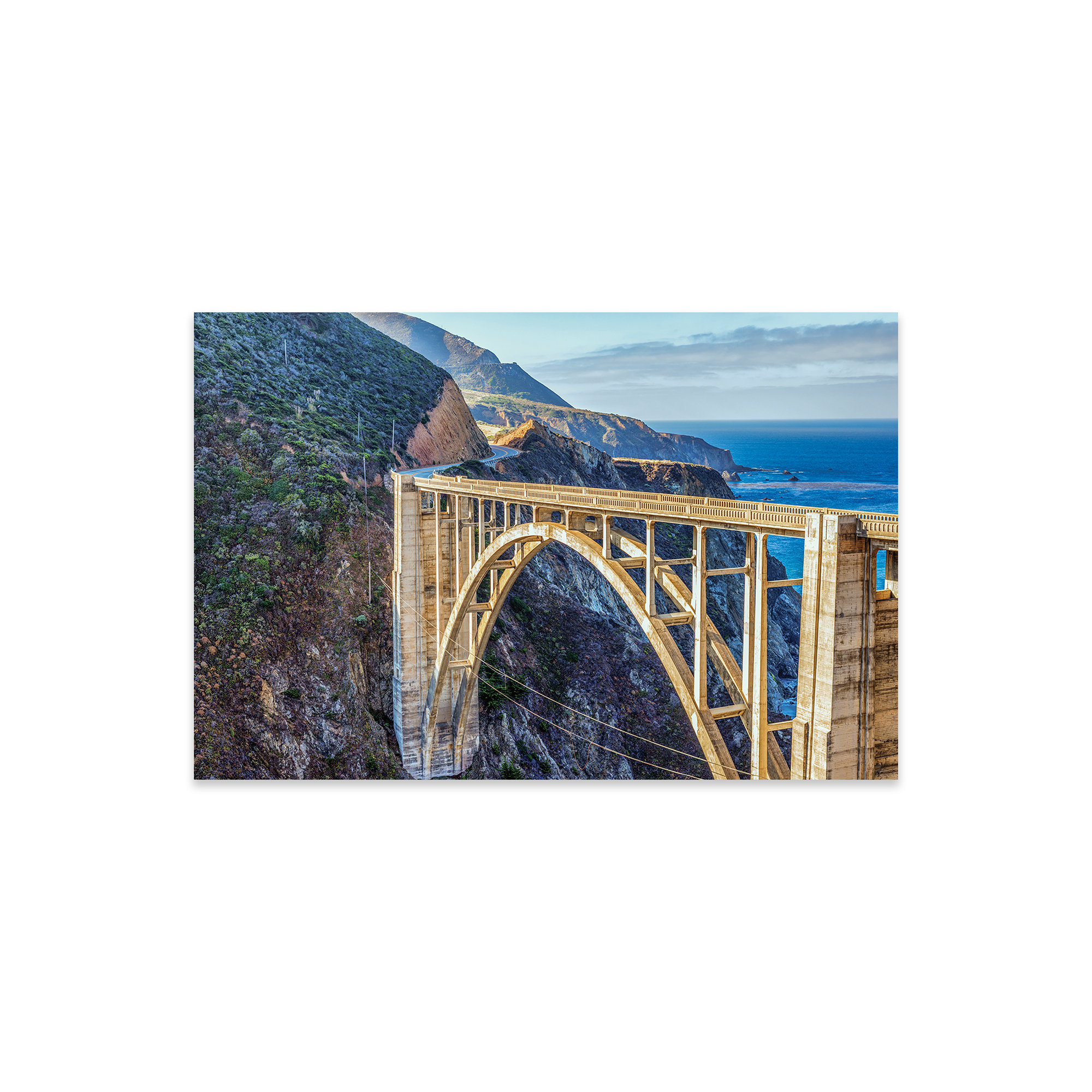 Ebern Designs Historic Bixby Bridge Print On Acrylic Glass - Wayfair Canada
