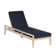 Joss & Main Amina Outdoor Acacia Chaise Lounge & Reviews | Wayfair
