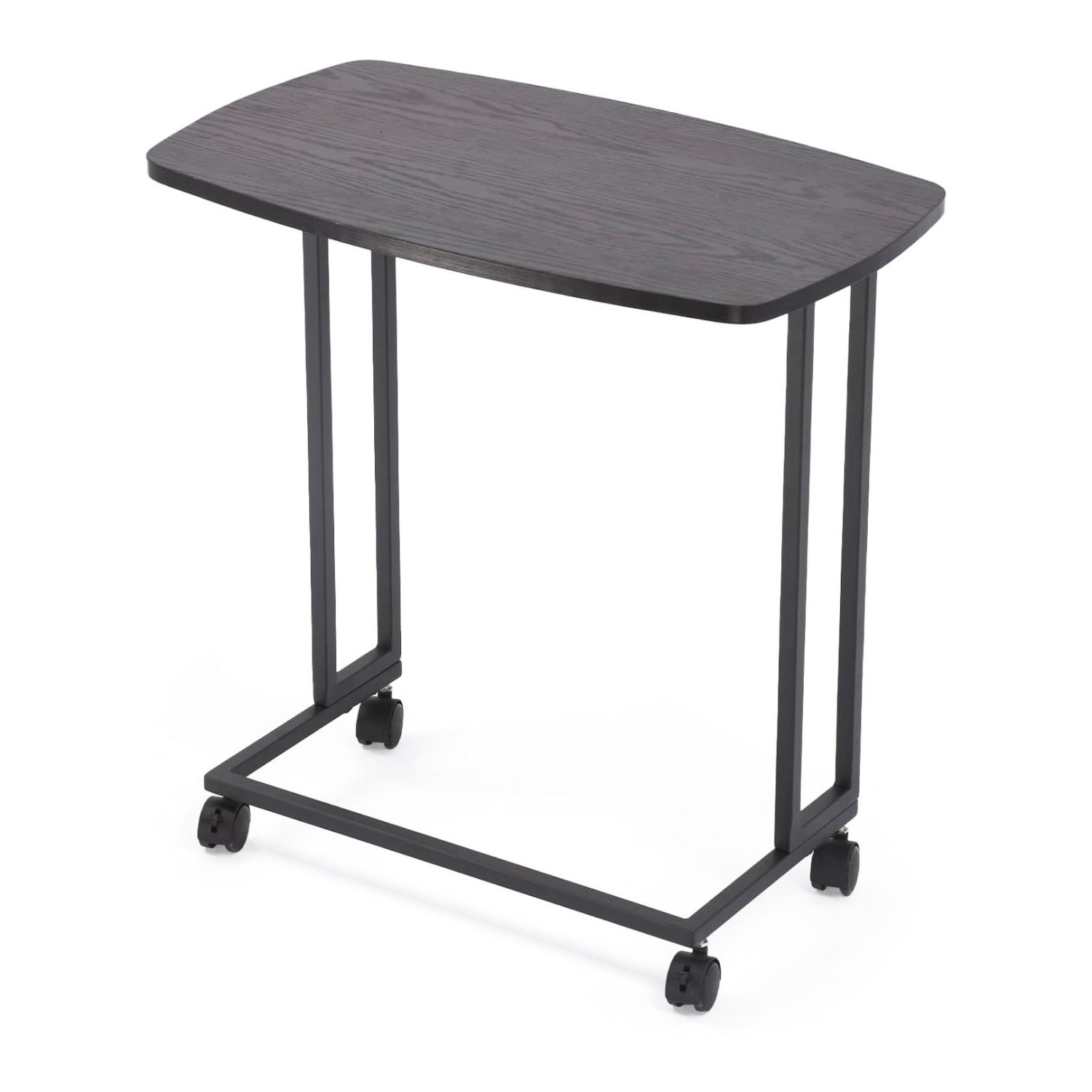 Hokku Designs C Shape End Tables,TV Tray Couch Table with Removable ...