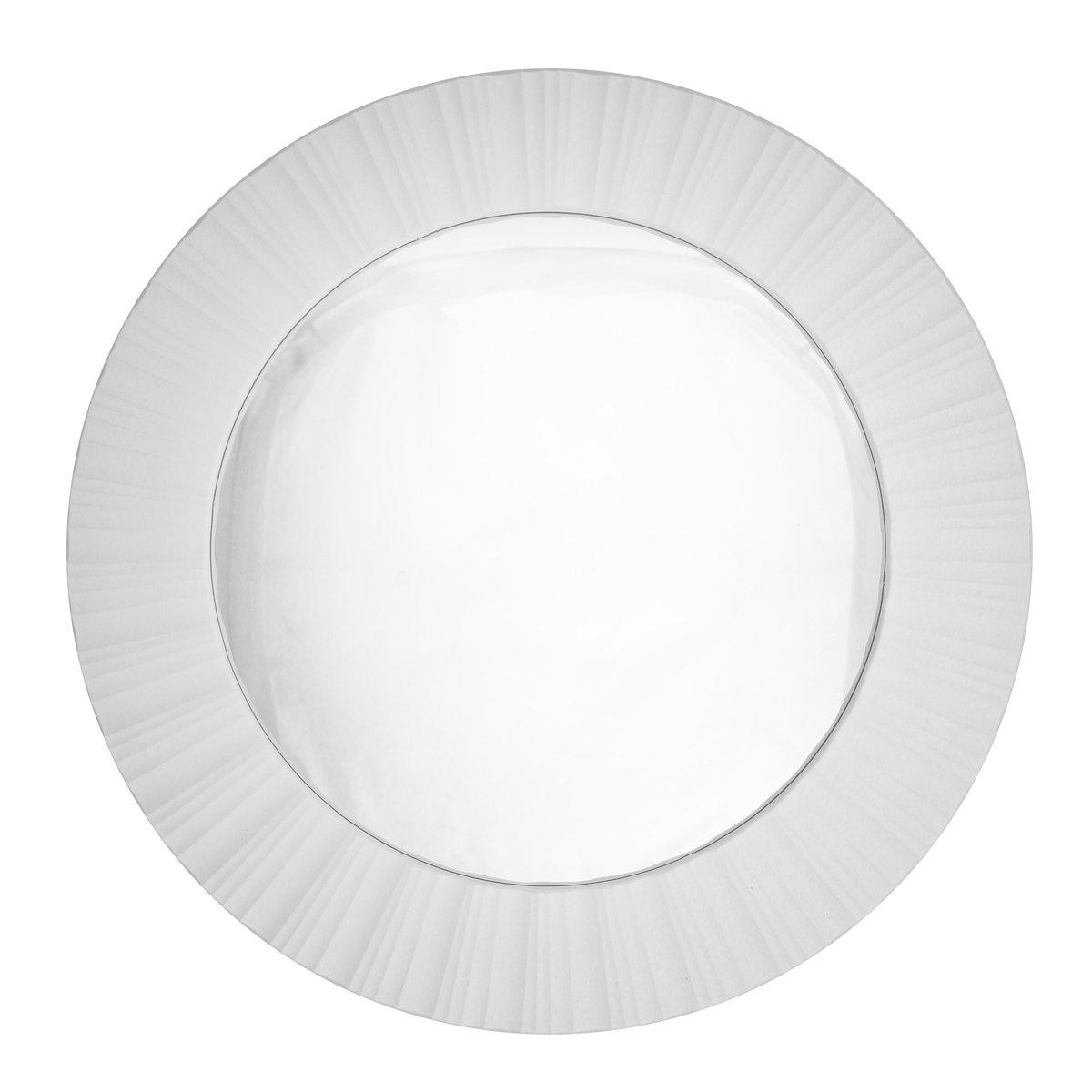 Northlight Seasonal Elegant 20" Contemporary Fluted Round Mirror Wall ...