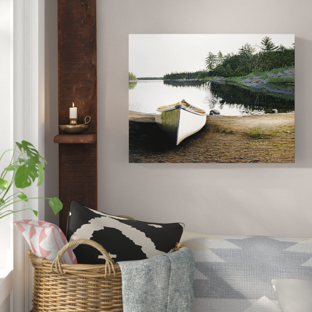 Ebern Designs Silent Retreat by Ken Kirsch - Wrapped Canvas Photograph ...