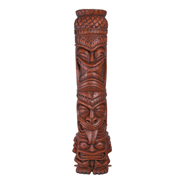Design Toscano Grand Island Tiki Totem Statue | Wayfair