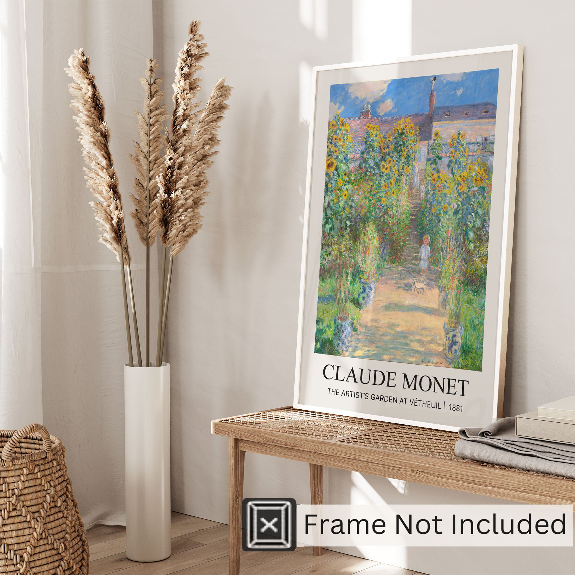 Vault W Artwork Landscape and Nature Claude Monet The Artist's Garden ...