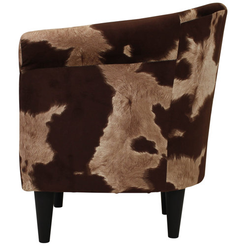 Union Rustic Notasulga Upholstered Barrel Chair & Reviews | Wayfair