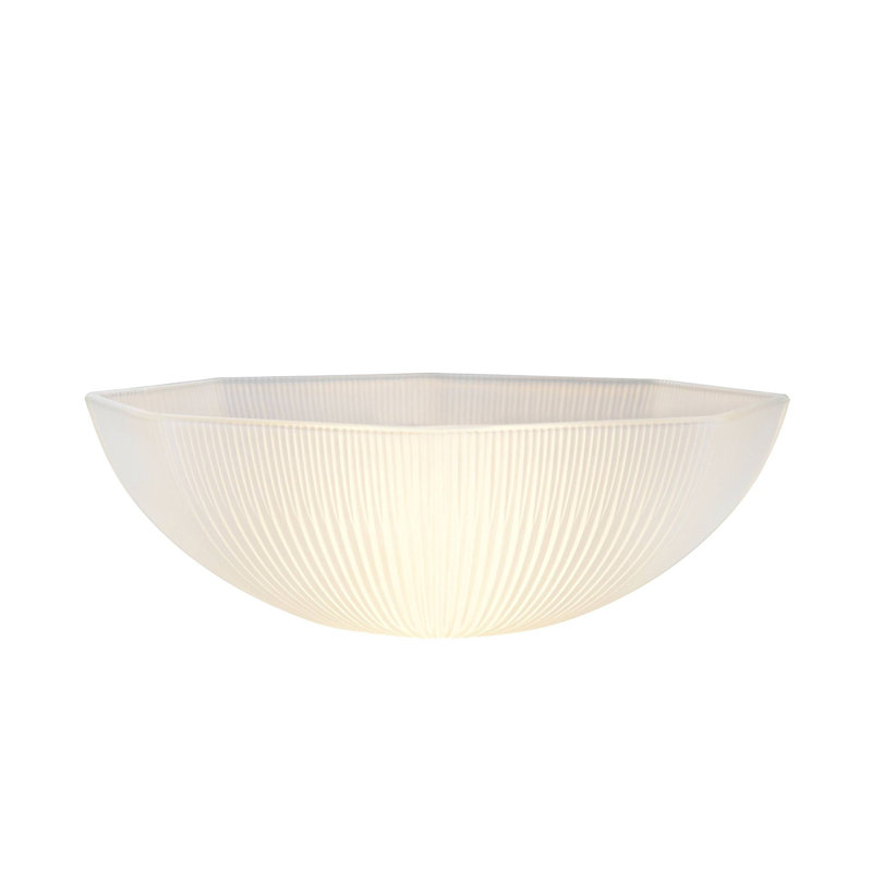 Ebern Designs 4.25'' H Glass Bowl Lamp Shade | Wayfair