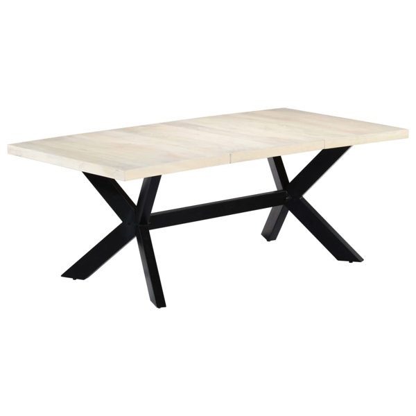 Union Rustic Dining Table Kitchen Table Dining Room Dinner Table Solid ...
