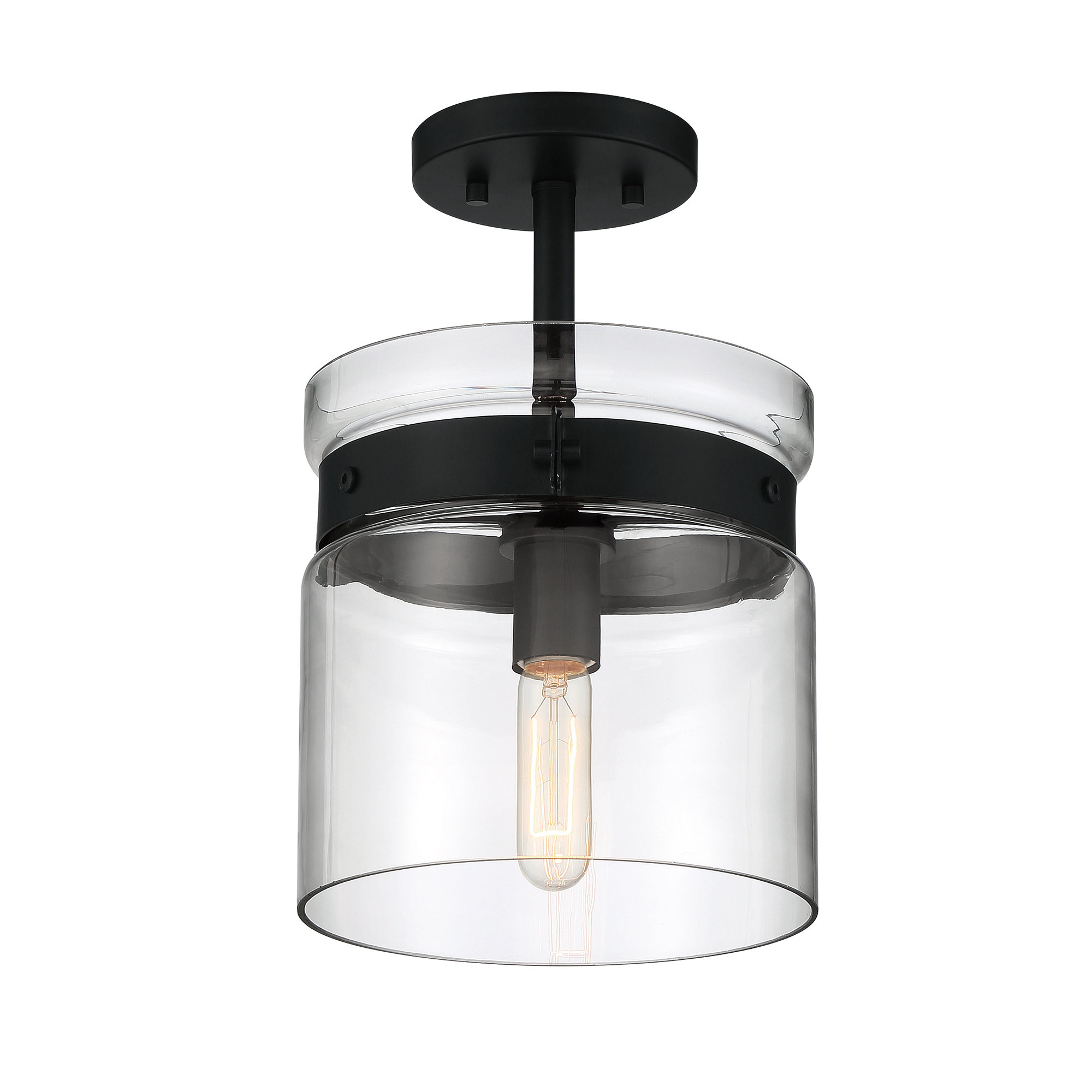 Trent Austin Design Mccurley 1 - Light Single Jar Pendant - Wayfair Canada