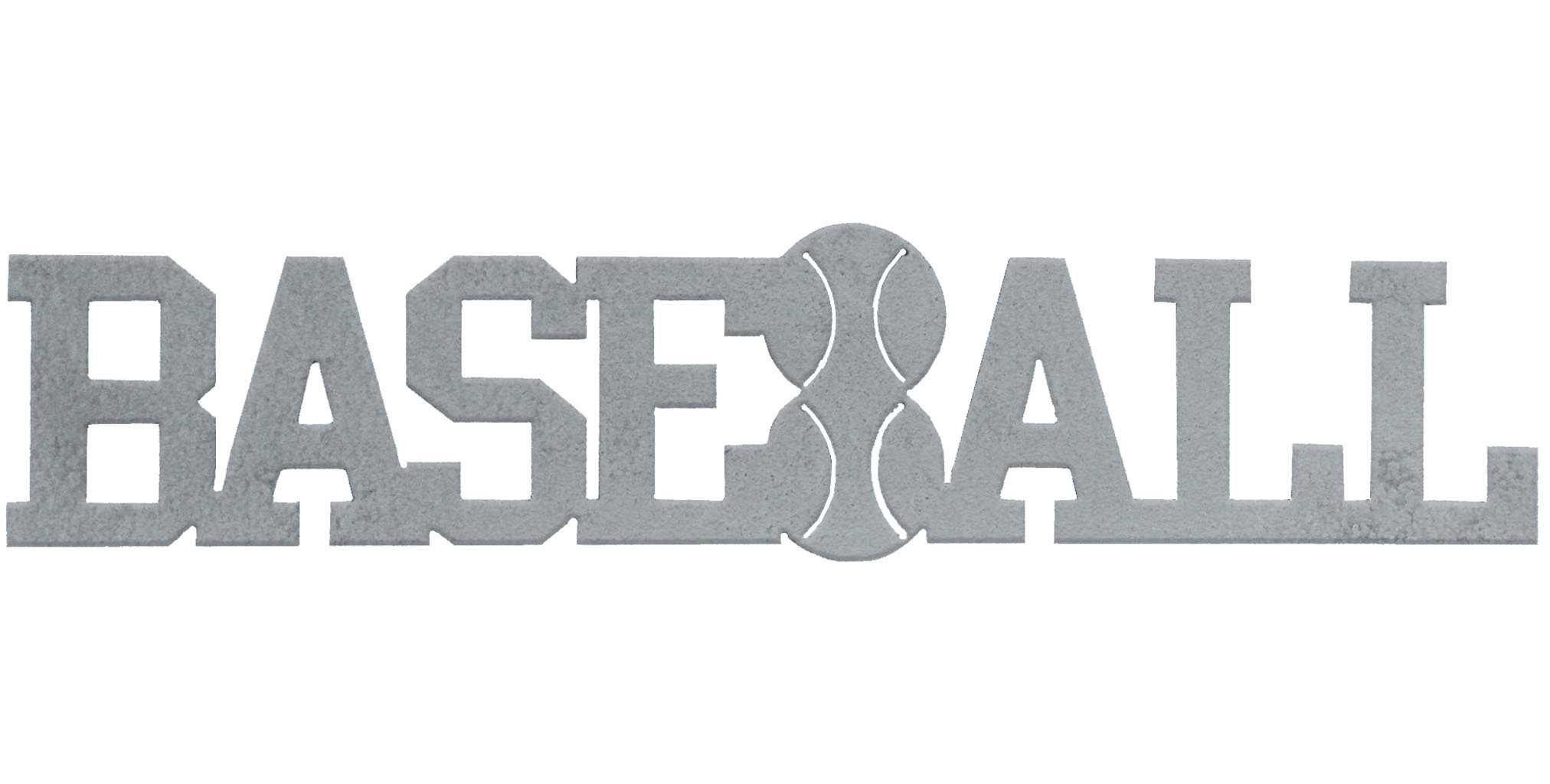 Grovelane Baseball Word Wall Décor | Wayfair