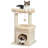Archie & Oscar™ Indoor Small Natural Sisal Plush Cat Tower | Wayfair