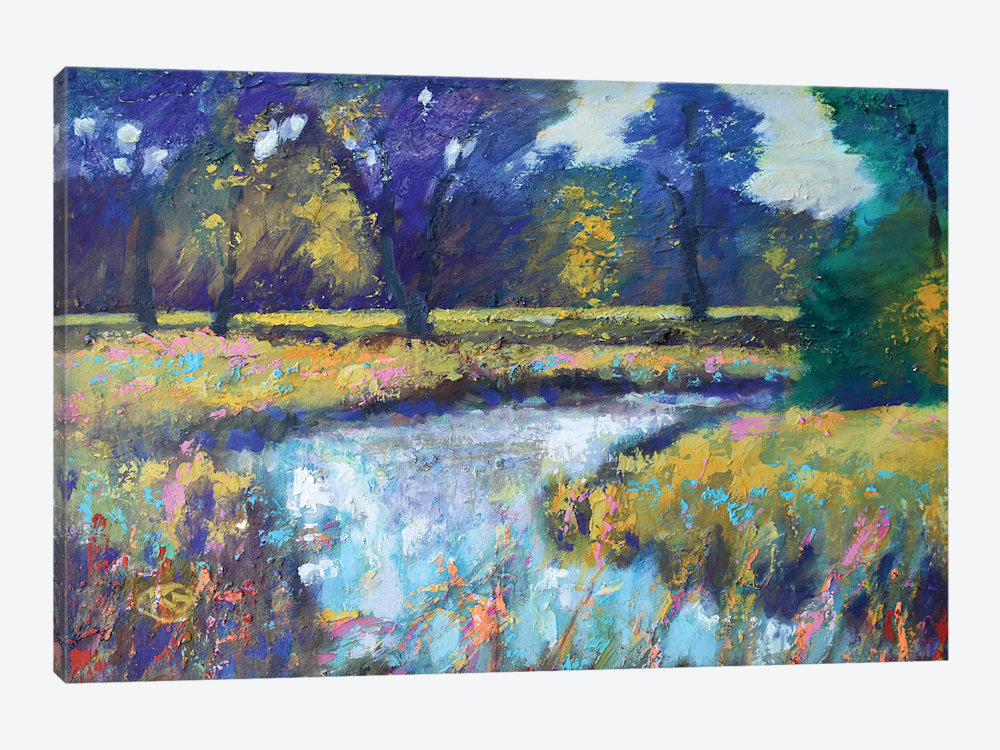 East Urban Home 'Summer Stream' Print on Canvas - Wayfair Canada