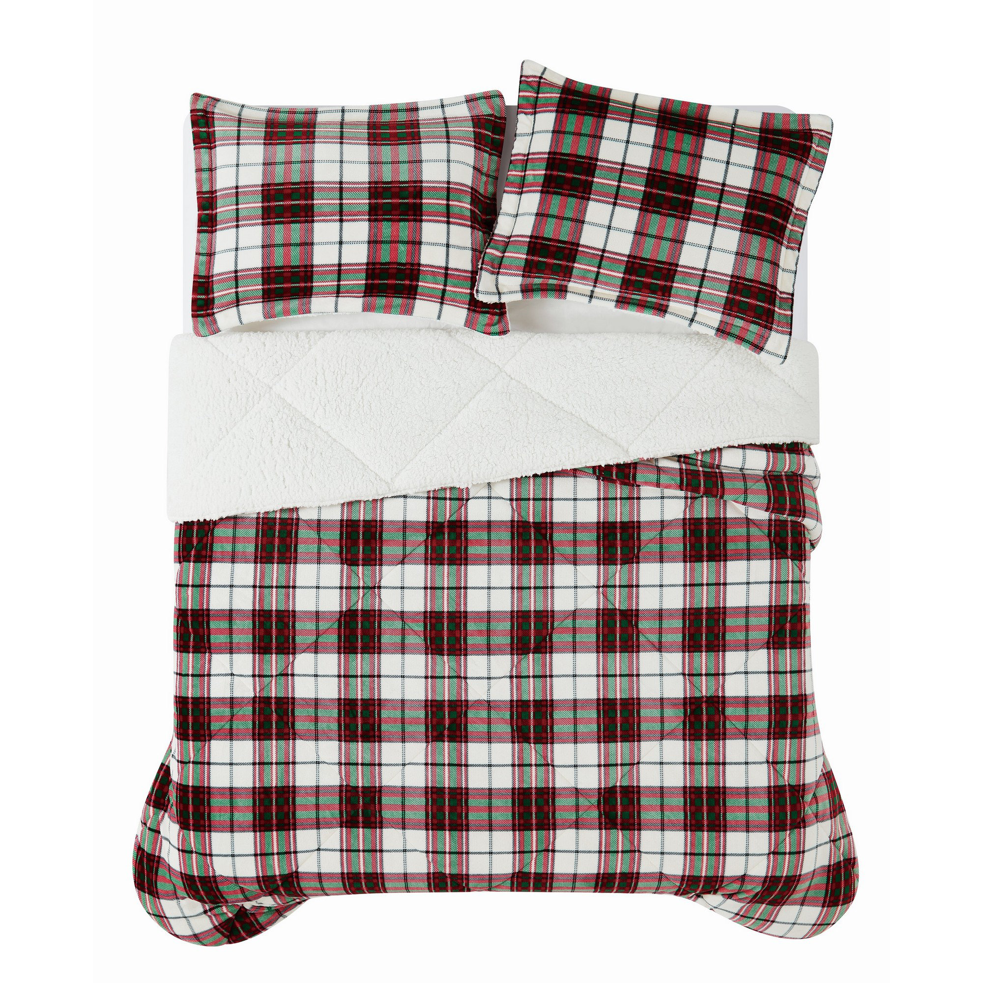 Truly Soft Cuddle Warmth Marlon Plaid Comforter Set | Wayfair
