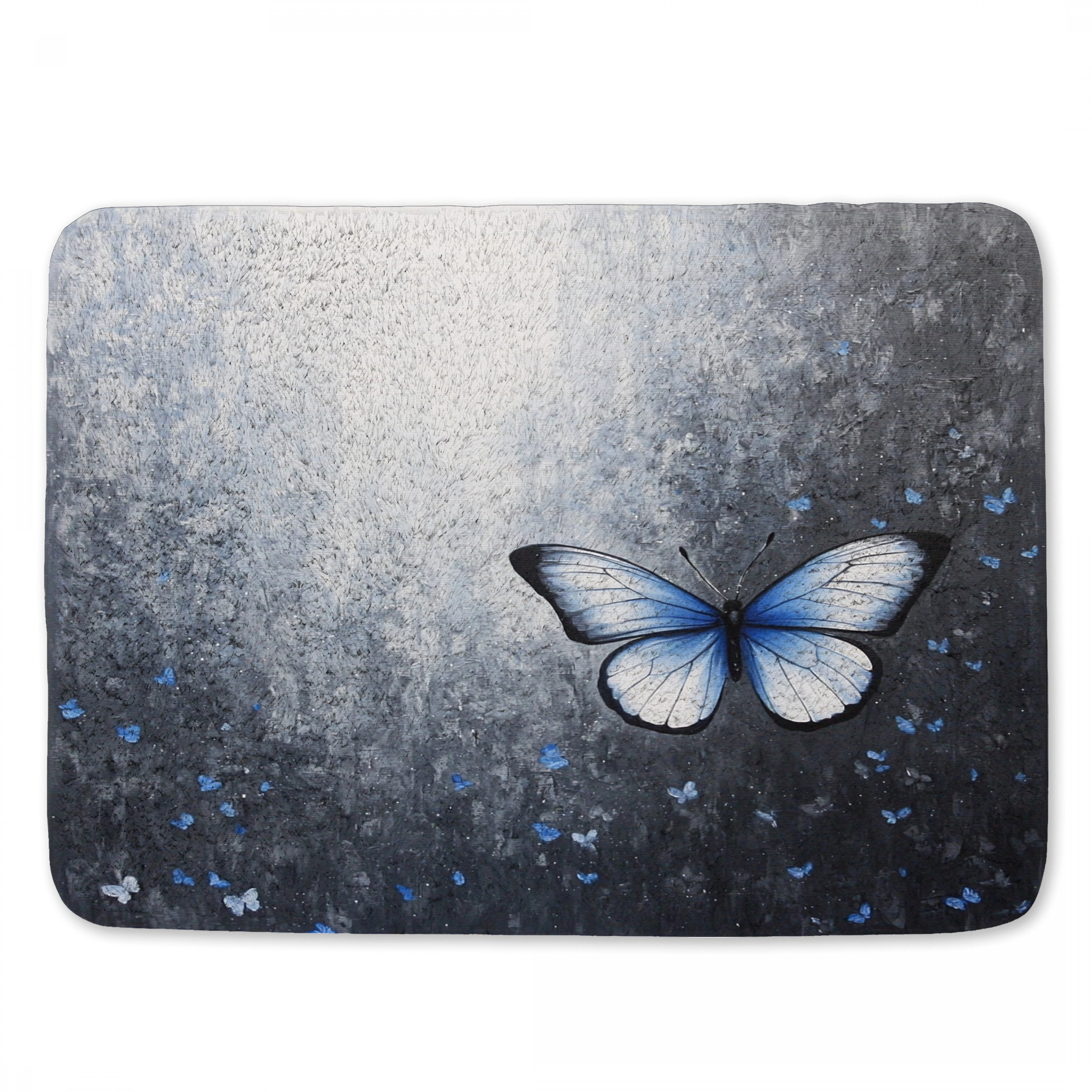 George Oliver Butterfly Bath Mat Insect Bathroom Decor Hollywood ...