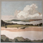 Sand & Stable Cumulus Landscape II On Canvas by Emma Scarvey Painting ...