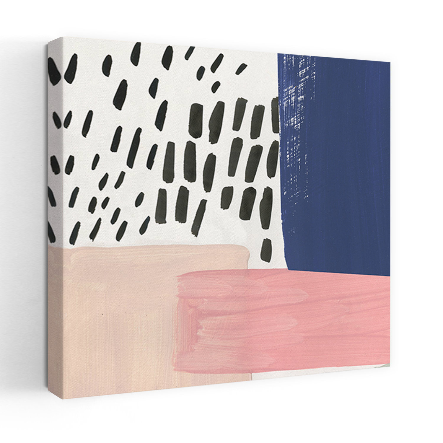 Latitude Run® Agitation Abstract Geometric Modern Art | Wayfair