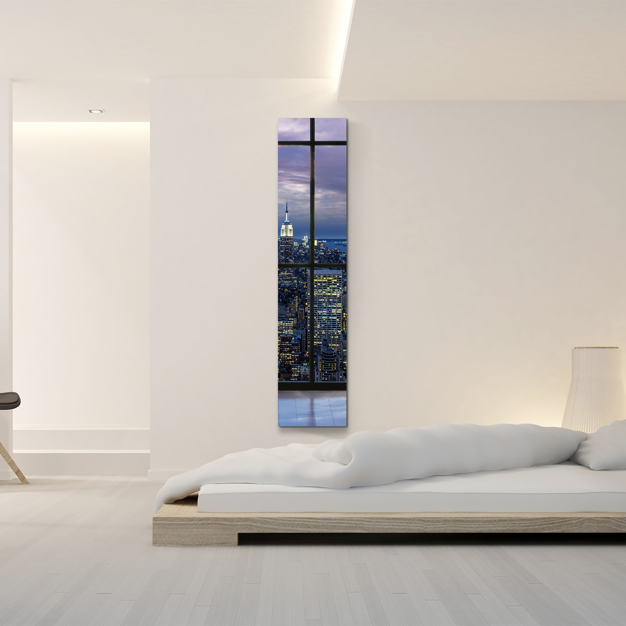 Luxury Design Living NYC Window Glass Print | Wayfair