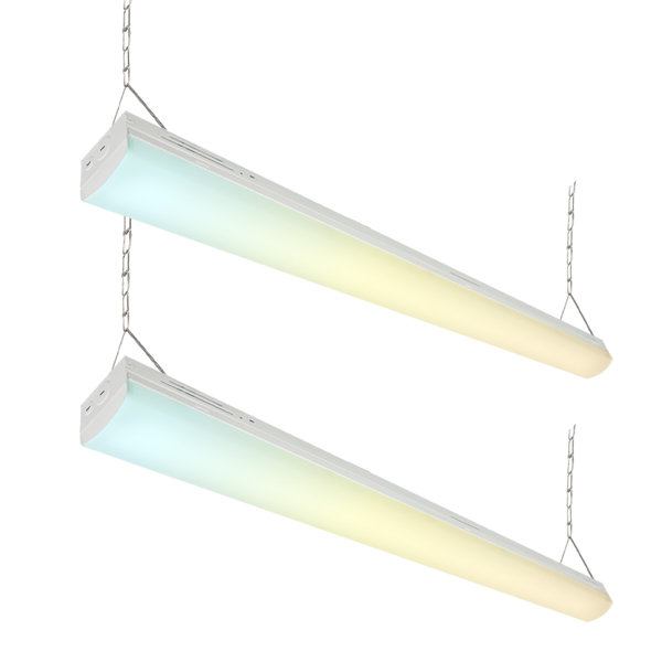 RUN BISON Rectangle Strip Ceiling Light | Wayfair