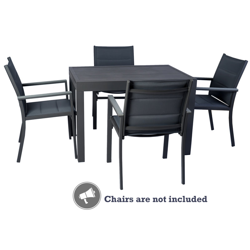 Red Barrel Studio® Aukeem Expandable Patio Dining Table - Adjustable ...