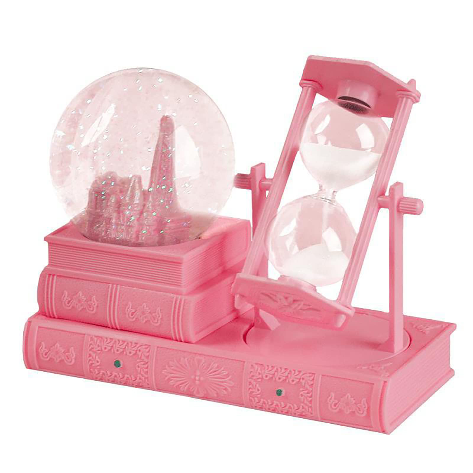 Rosecliff Heights Bariah Snow Globe with Hourglass | Wayfair