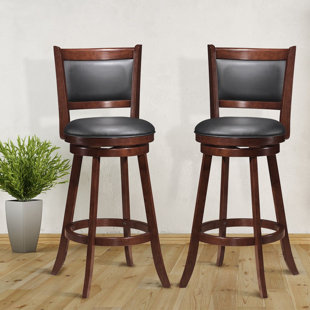 Red Wood Bar Stools & Counter Stools You'll Love | Wayfair