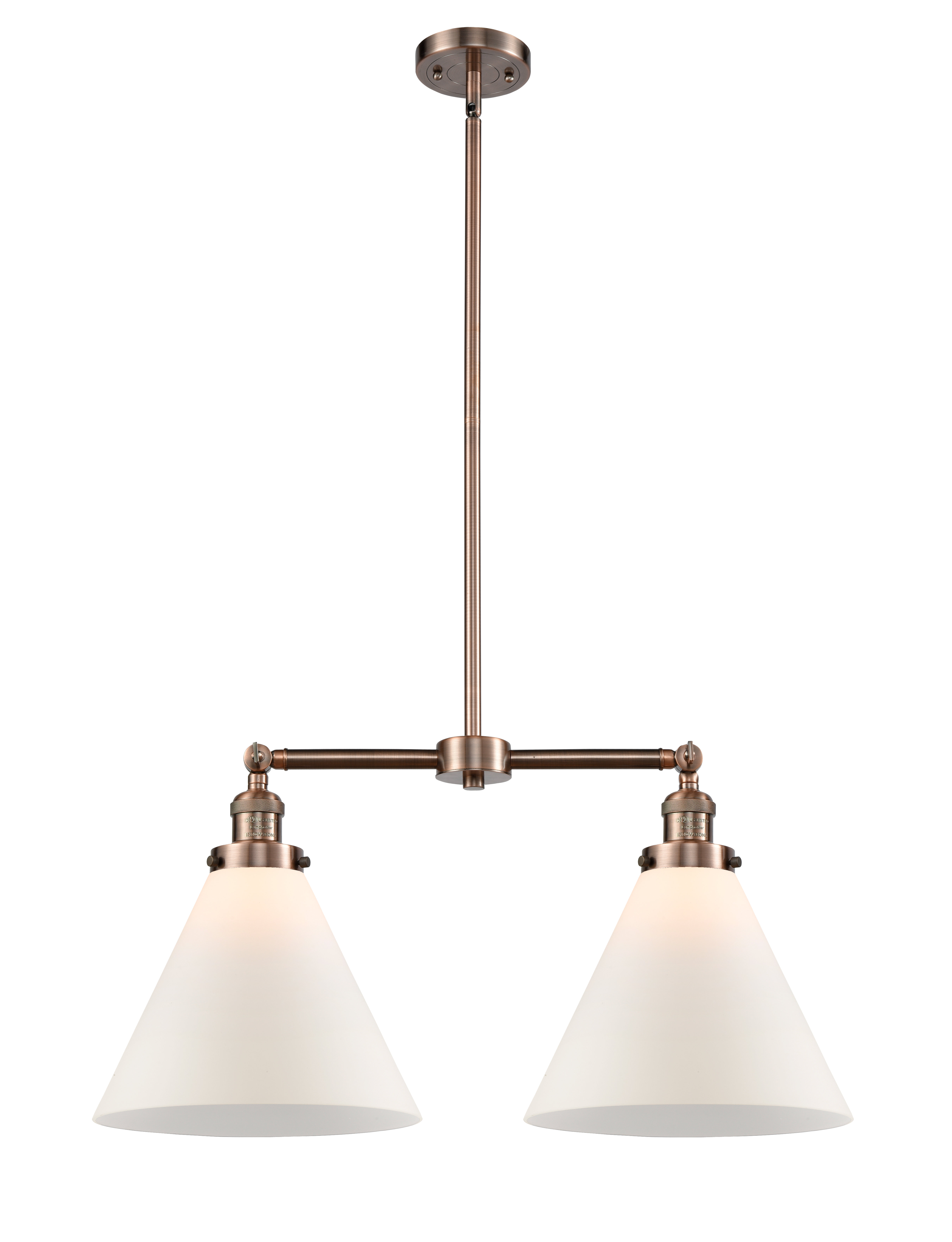 Gracie Oaks Runkle 2-Light Kitchen Island Linear Pendant | Wayfair