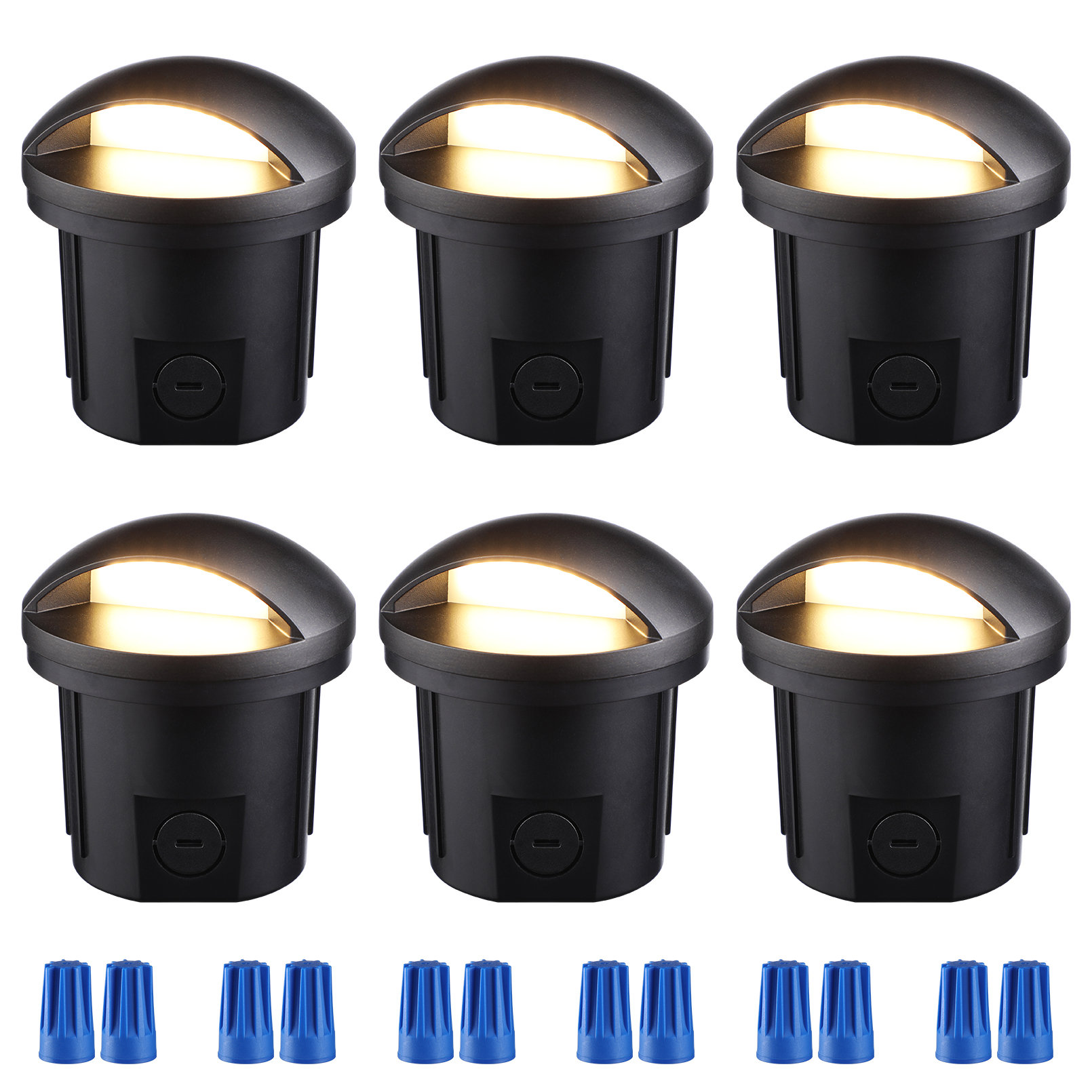 LEDVANS Commercial Grade LED Landscape Well Light Low Voltage 3000K ...