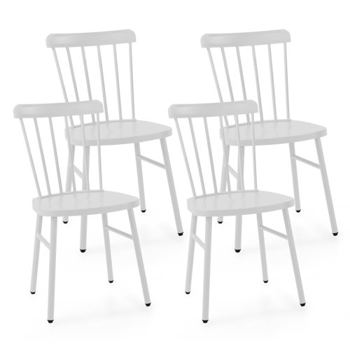 White Patio Dining Chairs You'll Love | Wayfair