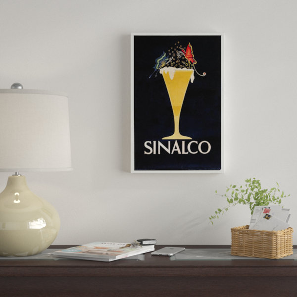 Bless international Sinalco German Lemonade On Canvas by Vintage Apple ...