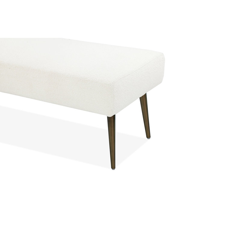 AllModern Orbit Polyester Blend Upholstered Bench - Wayfair Canada